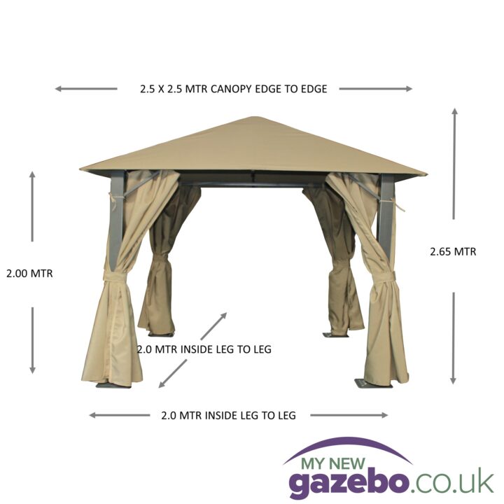 Eco Space Gazebo 2.5x2.5 Dimensions - My New Gazebo