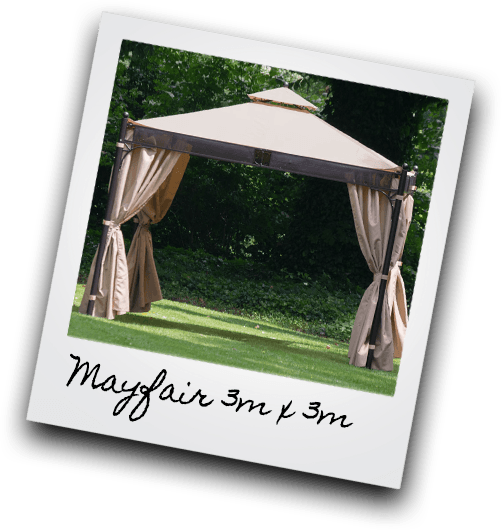 Our range of luxury gazebos - My New Gazebo