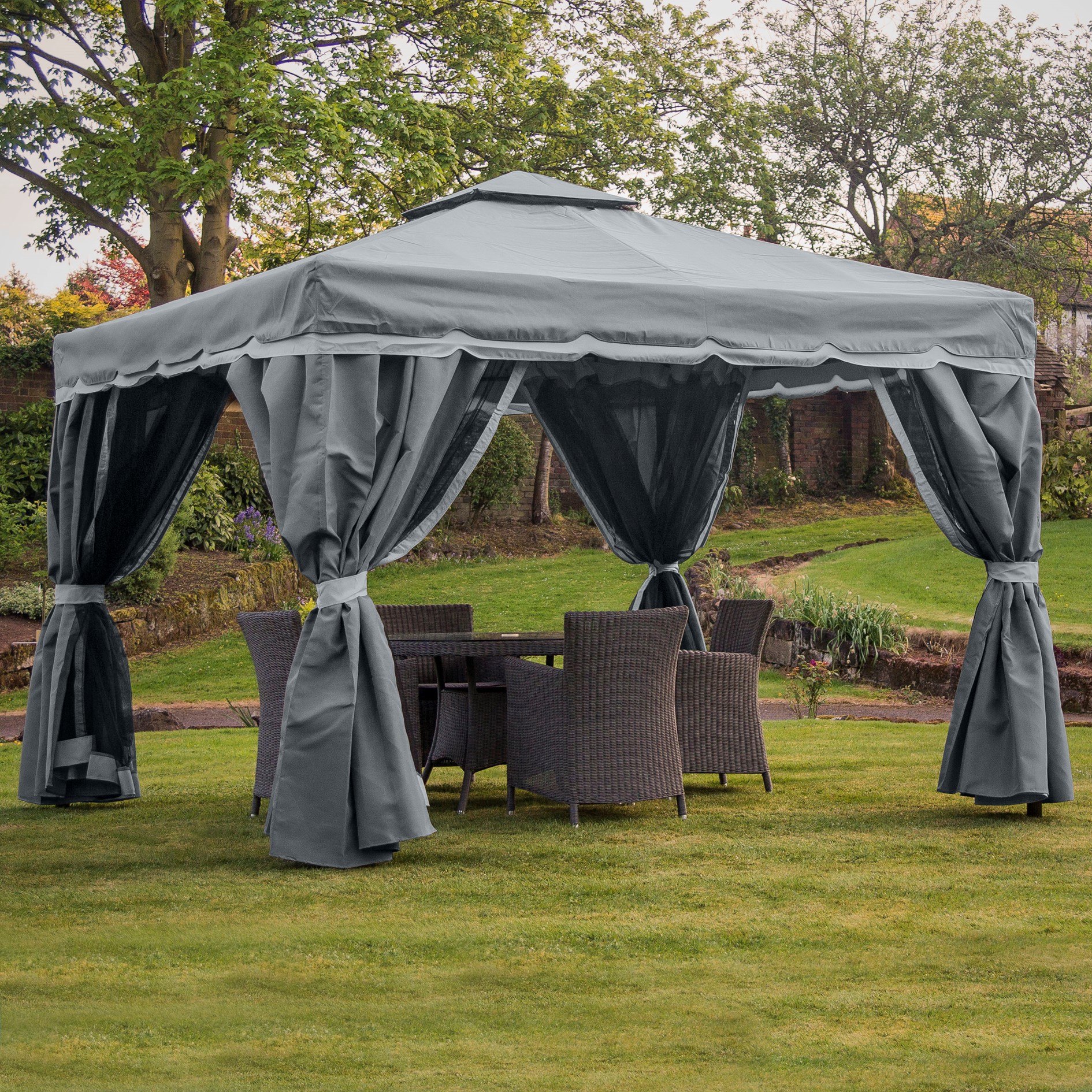 Provence 3m x 4m Grey Waterproof Canopy Only - PRE ORDER ESTIMATED ...